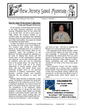 Fillable Online Monmouth Council Boy Scouts (Images of America) Fax Email Print - pdfFiller