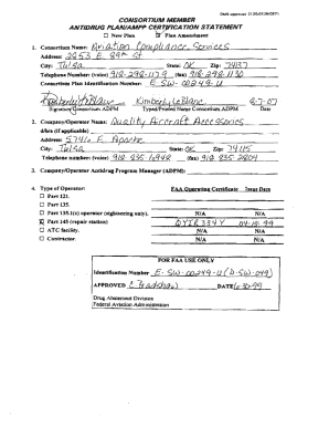 Fillable Online Amended Anti-drug Plan Fax Email Print - pdfFiller