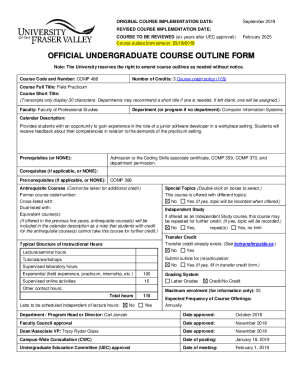 Fillable Online Course Code and Number: COMP 486 Fax Email Print - pdfFiller