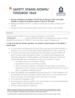 Fillable Online Safe Start and the New Normal: What Washington ...
