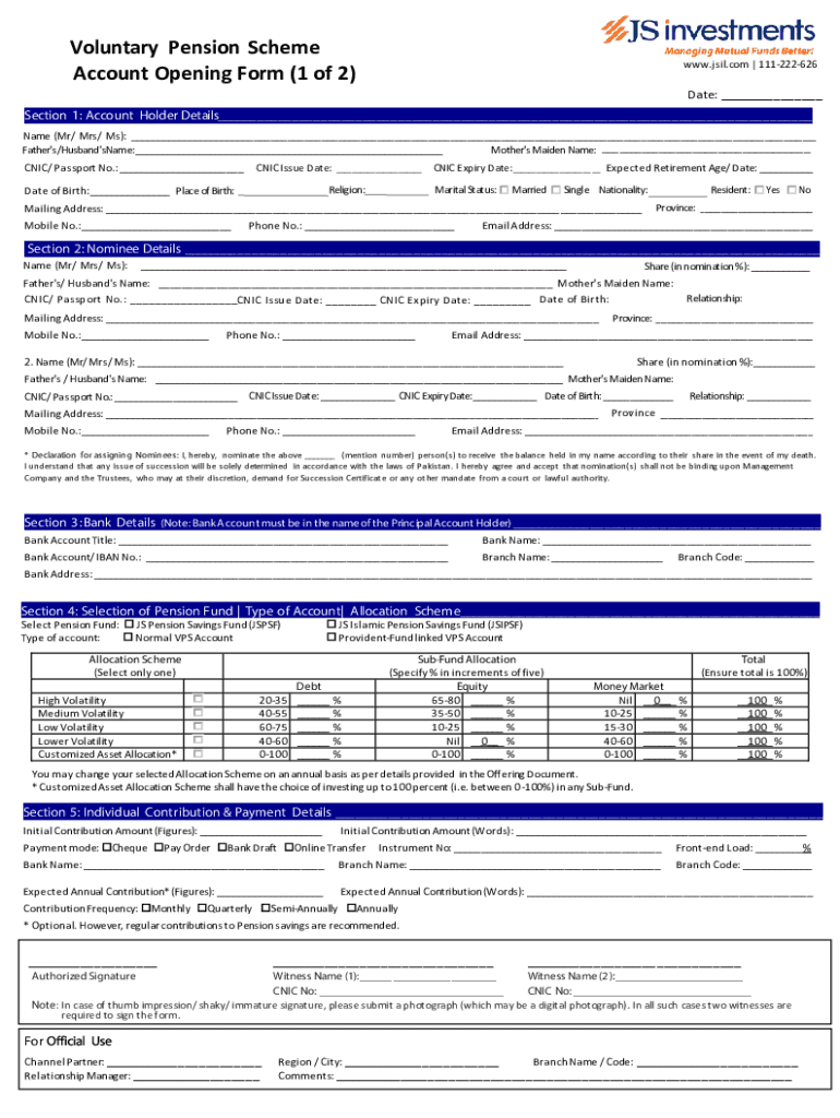 Fillable Online Application form for Payment of Pension through a bank (Bank ... Fax Email Print ...