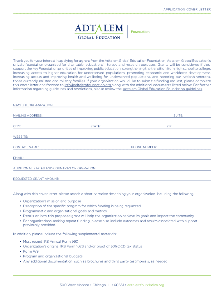 Fillable Online application cover letter Fax Email Print - pdfFiller