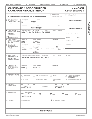 Fillable Online Form C/OH Fax Email Print - pdfFiller