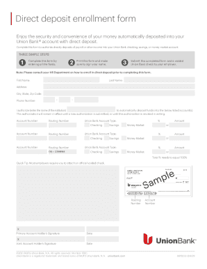 Fillable Online How to set up direct depositDirect deposit enrollment ...