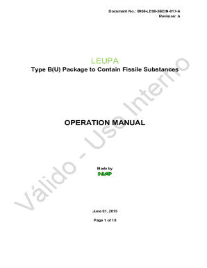 Fillable Online Competent Authority Certificate for a Type B(U)F ...