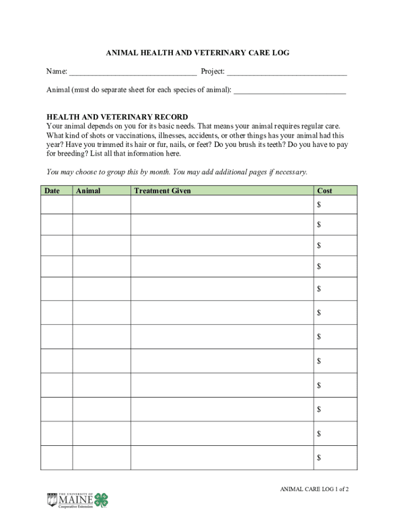 Fillable Online extension umaine Icu Chart Template Fax Email Print ...