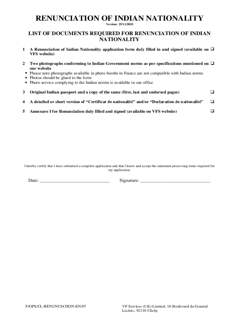 Fillable Online 1. To submit an application for declaration of ...