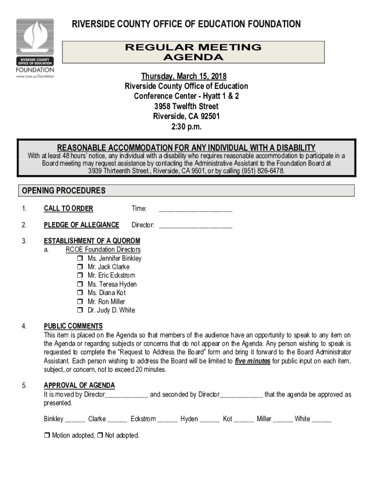 Fillable Online Riverside County Office of Education Breaks Ground on ... Fax Email Print ...