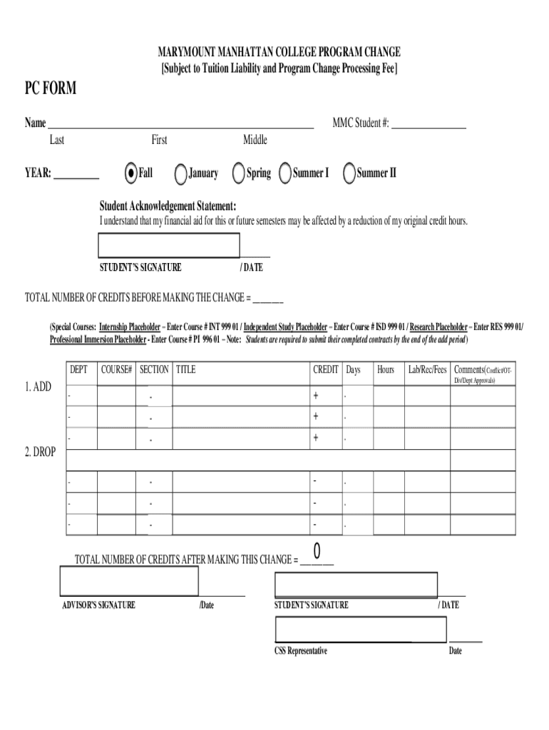 Fillable Online PC FORM Fax Email Print - pdfFiller