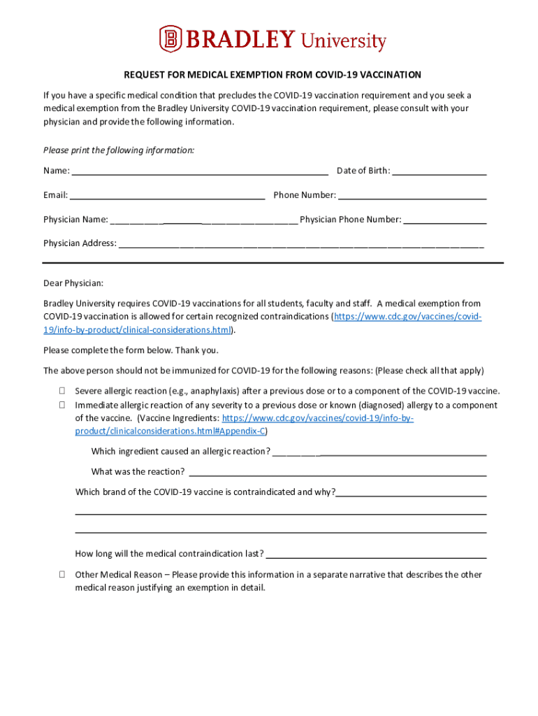 Fillable Online DHS Medical Exemption Form Fax Email Print - pdfFiller