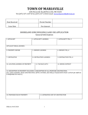 Fillable Online Mariaville ME - information about the town and its ...