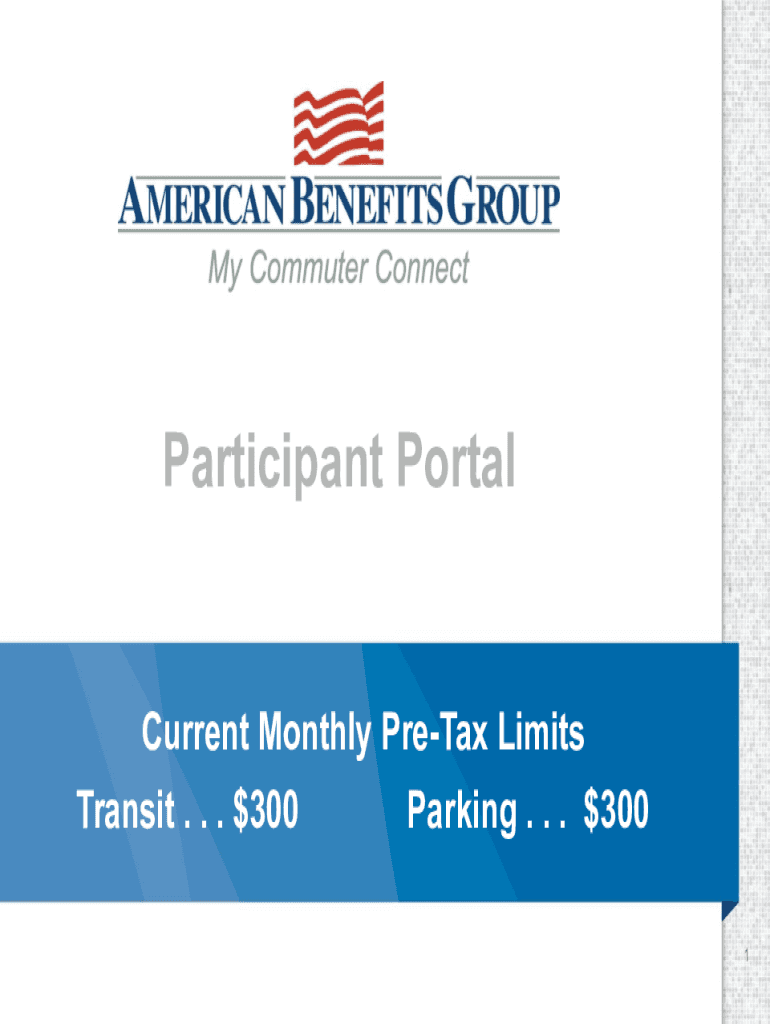 Fillable Online Commuter Benefit Solutions - How Much Could You Save ...