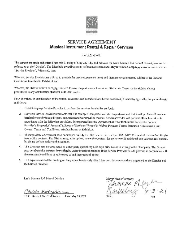 Fillable Online pds lsr7 BAND / Musical Instrument Rental Agreement Fax ...