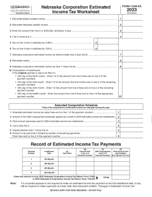 Fillable Online 2022 Income Tax Forms - Nebraska Department of Revenue ...