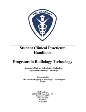 Fillable Online Associate of Science in Radiology Technology - Med ...