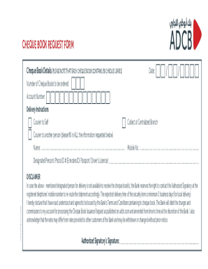 Fillable Online Cheque Book Request form V2 copy Fax Email Print ...
