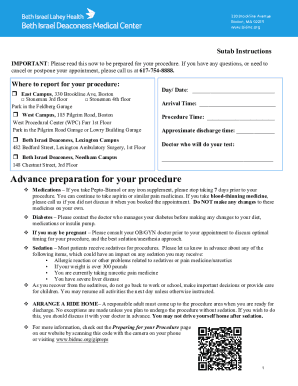 Fillable Online Colonoscopy Sutab Instructions. Colonoscopy Sutab ...