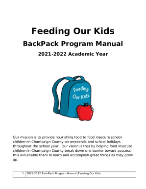 Feeding Our Kids serves students facing food insecurity in ... Doc ...