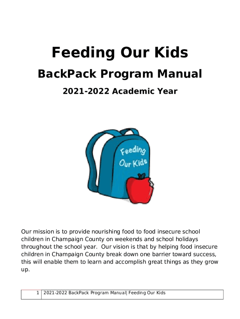 Feeding Our Kids serves students facing food insecurity in ... Doc ...