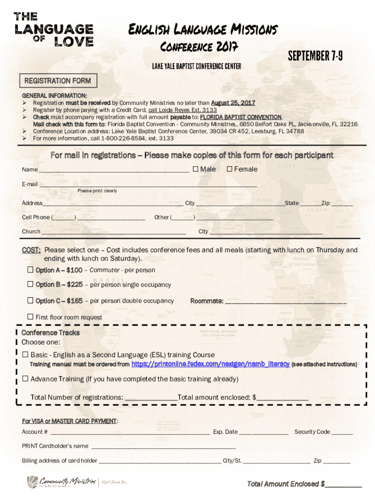 Fillable Online For mail in registrations -- Please make copies of this form ... Fax Email Print ...