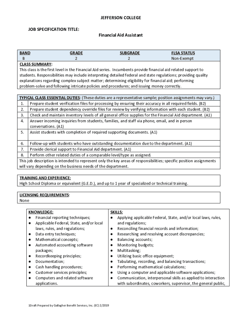 Fillable Online Maintaining Your Aid Fax Email Print - pdfFiller