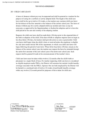 Fillable Online Human Resources / Labor Relations / Negotiations Fax ...