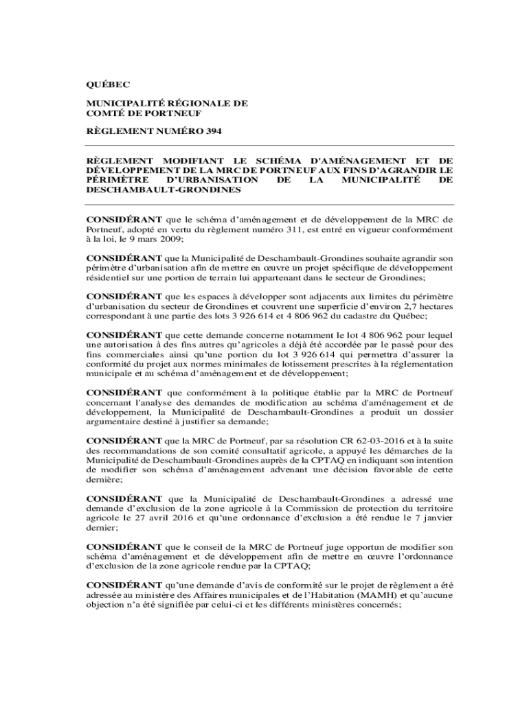 Remplissable En Ligne Schma d'amnagement et de dveloppement Fax Email Imprimer - pdfFiller