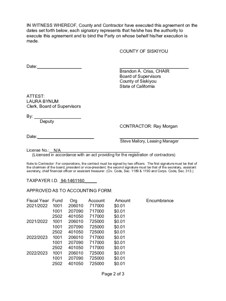 Fillable Online Federal Standard Services Agreement Template Fax Email ...
