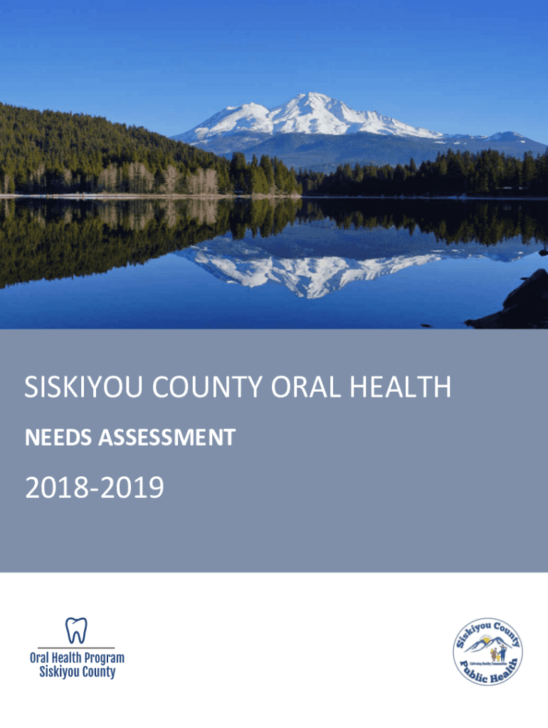 Fillable Online SISKIYOU COUNTY ORAL HEALTH Fax Email Print - pdfFiller