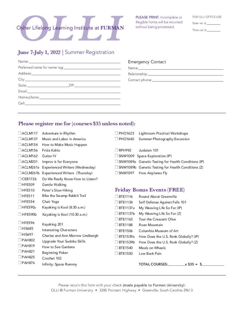 Fillable Online illegible forms will be returned Fax Email Print ...