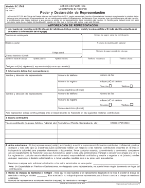 Completable En línea 2017-2023 Form PR SC 2745 Fill Online, Printable ...