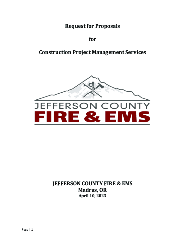 Fillable Online Addendum No. 1 to Request for Proposals for Construction ... Fax Email Print ...