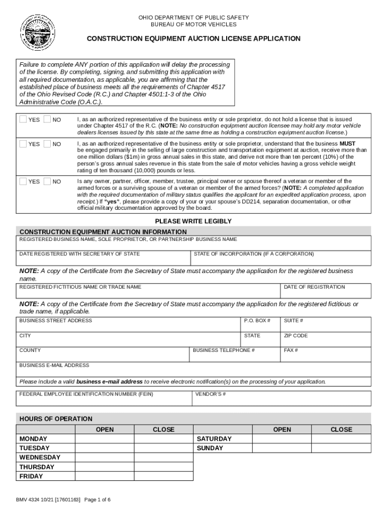bmv4809.doc - Ohio Department of Public Safety - publicsafety ohio Doc ...