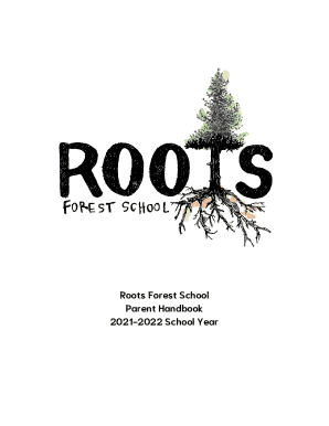 Fillable Online Roots Forest SchoolForest Preschool in McCall, Idaho ...