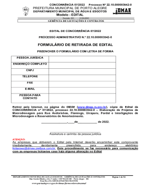 Preenchível Disponível PREENCHER O FORMULRIO COM LETRA DE FORMA Fax ...