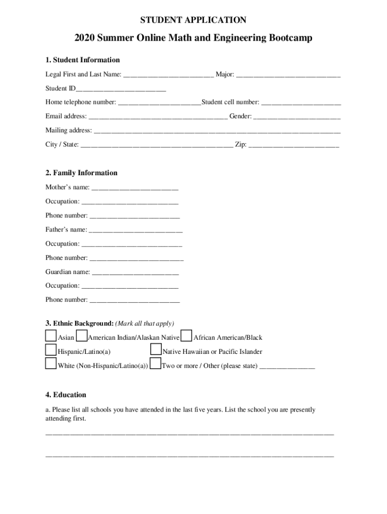 Fillable Online engineering-boot-camp-an-intense-transformative-program ... Fax Email Print ...