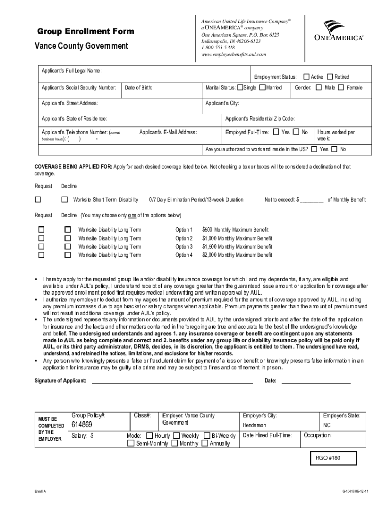 Fillable Online OneAmerica Employee Benefits Fax Email Print - pdfFiller