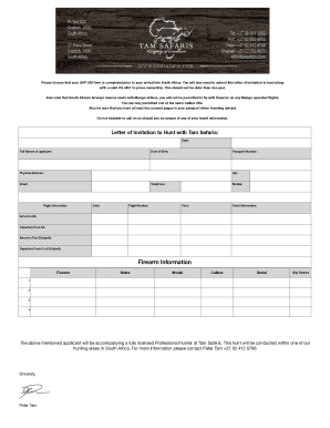 Fillable Online SAPS 520 Form Pre-approved Permit Service Fax Email ...
