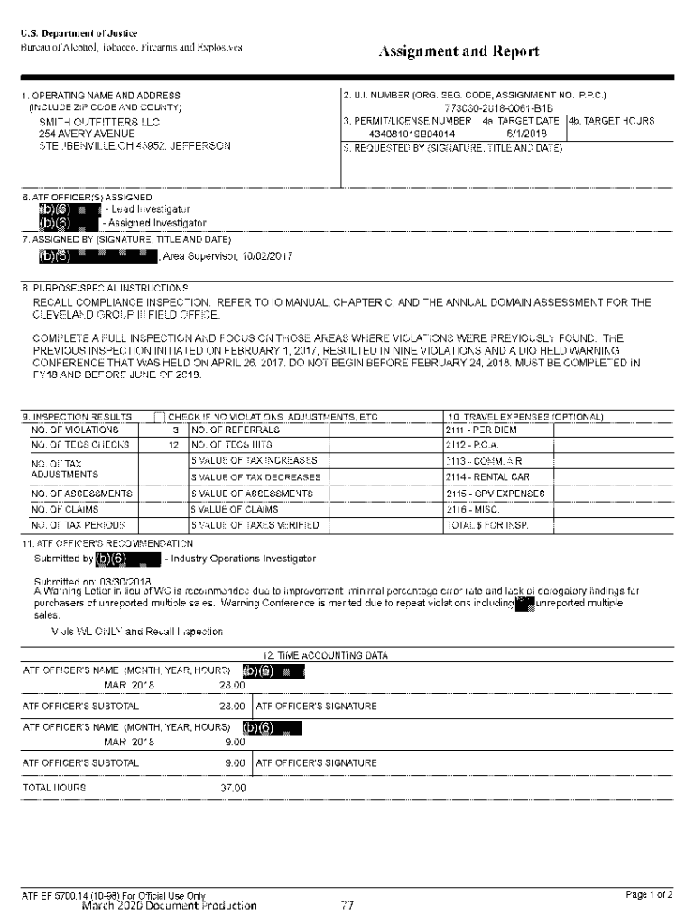 Fillable Online Assignment and Report (P)(6) Fax Email Print - pdfFiller