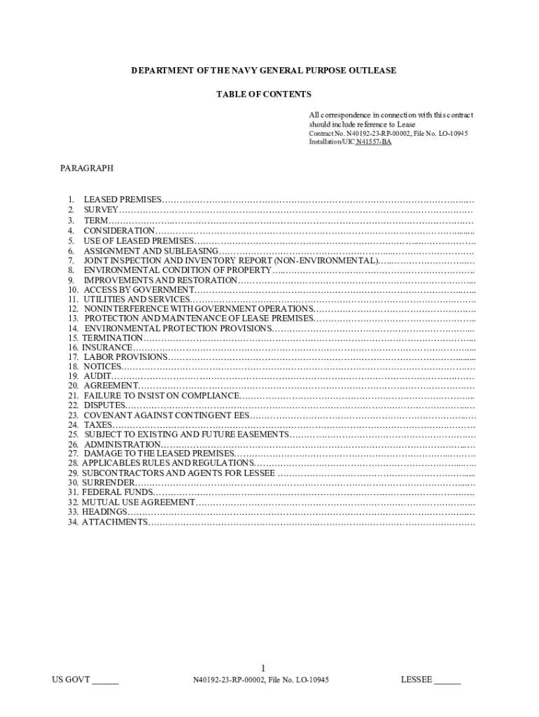 Fillable Online NASA Desk Guide for Enhanced Use Leasing of Real ...