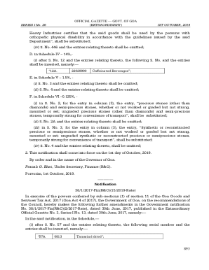 Fillable Online Revised Guidelines for issue of GST concession ...
