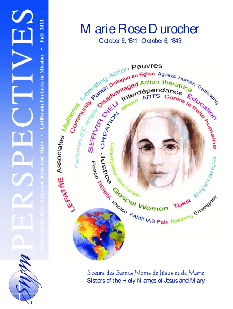 Fillable Online The Sisters of the Holy Names of Jesus and Mary Fax Email Print - pdfFiller