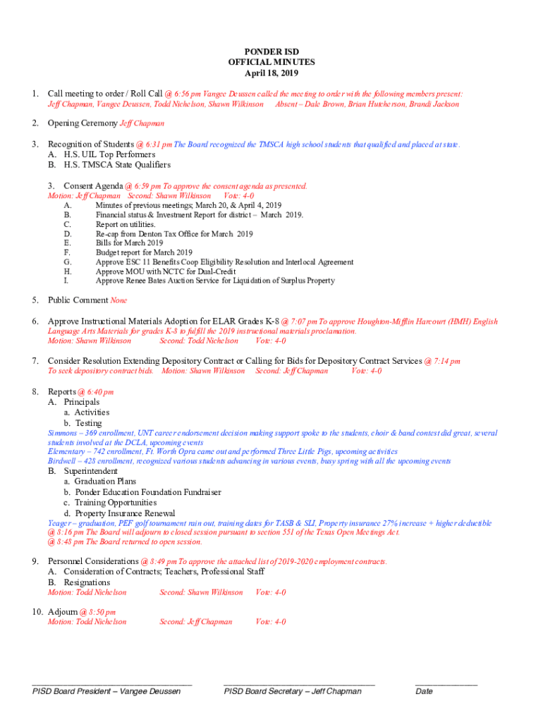 Fillable Online Jeff Chapman, Vangee Deussen, Todd Nichelson, Shawn ...