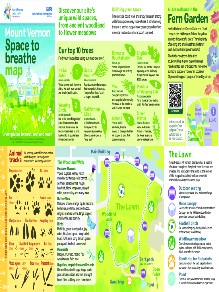 Fillable Online Space to Breathe map for Mount Vernon Cancer Centre Fax ...