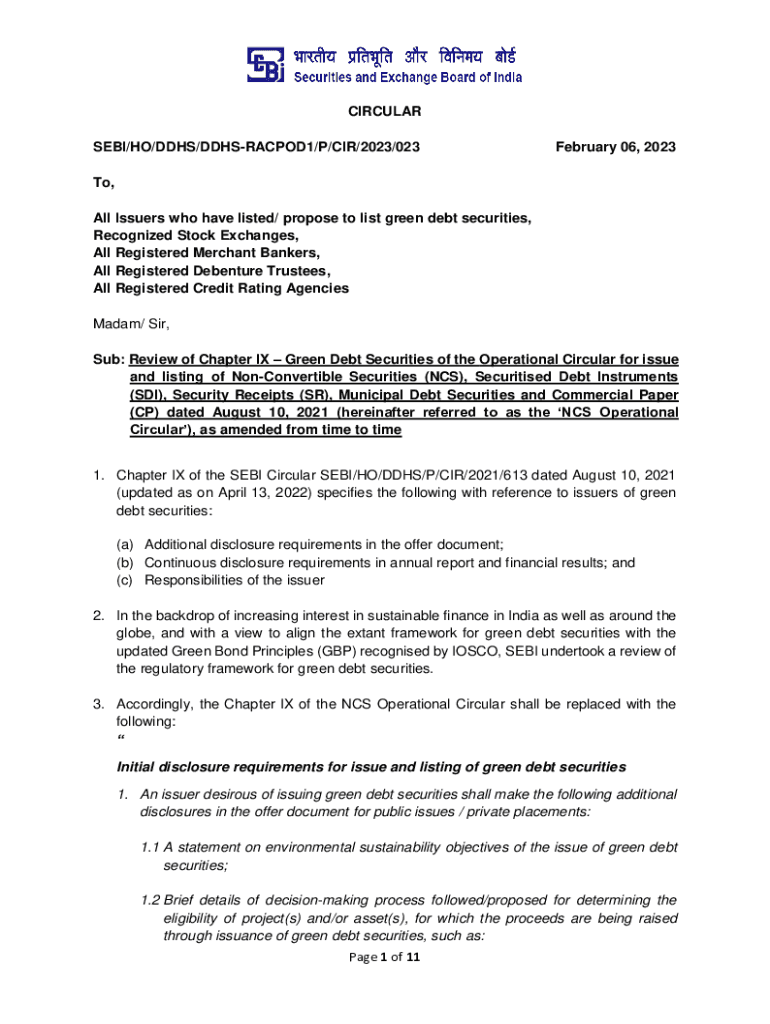 Fillable Online Revised Disclosure Requirements for Issuance and ...