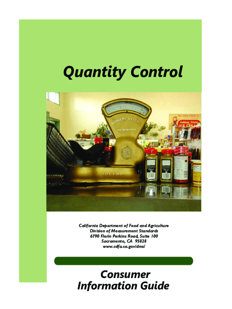 Fillable Online QC Information Guide for consumers. Fax Email Print - pdfFiller