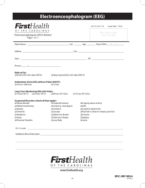 Fillable Online Disciplinary screening of electroencephalography (EEG ...