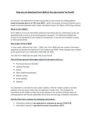Fillable Online How to Access Form 26AS from the New Income-tax ... Fax ...