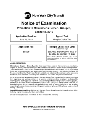 Fillable Online Fillable Online Mta Maintainer Helper Group B Review ...