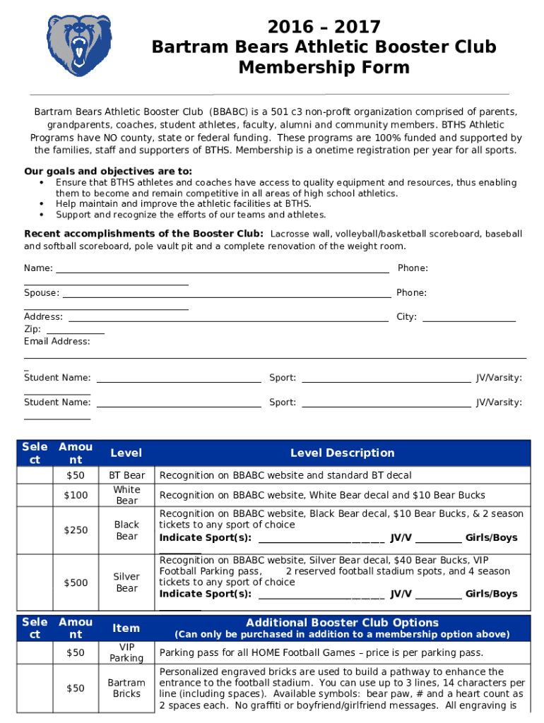 Athletic Booster Clubs Face Intense Scrutiny: 5 Tips to ... Doc ...